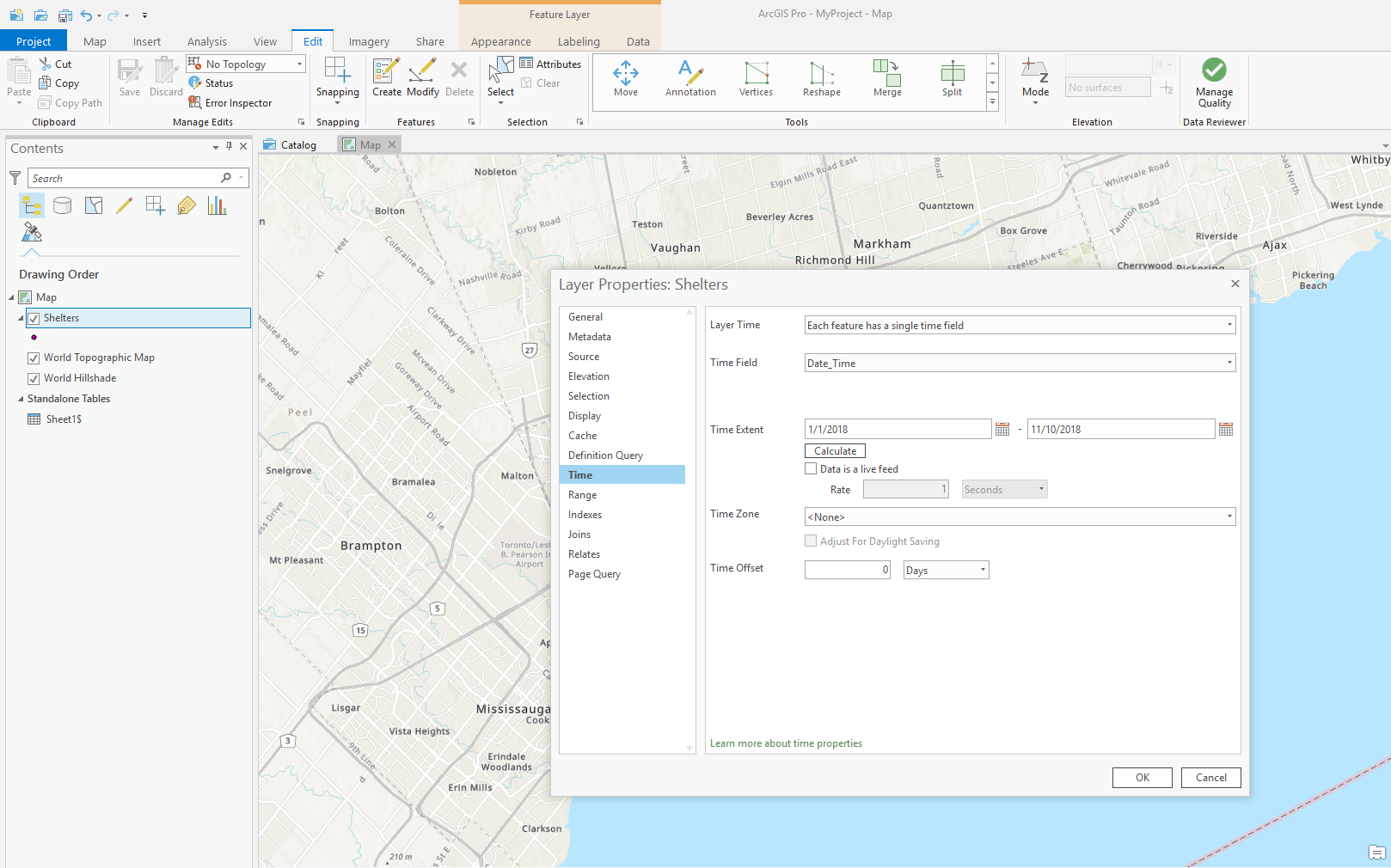 Telling a Story through a Time-series animation using Open Data ...