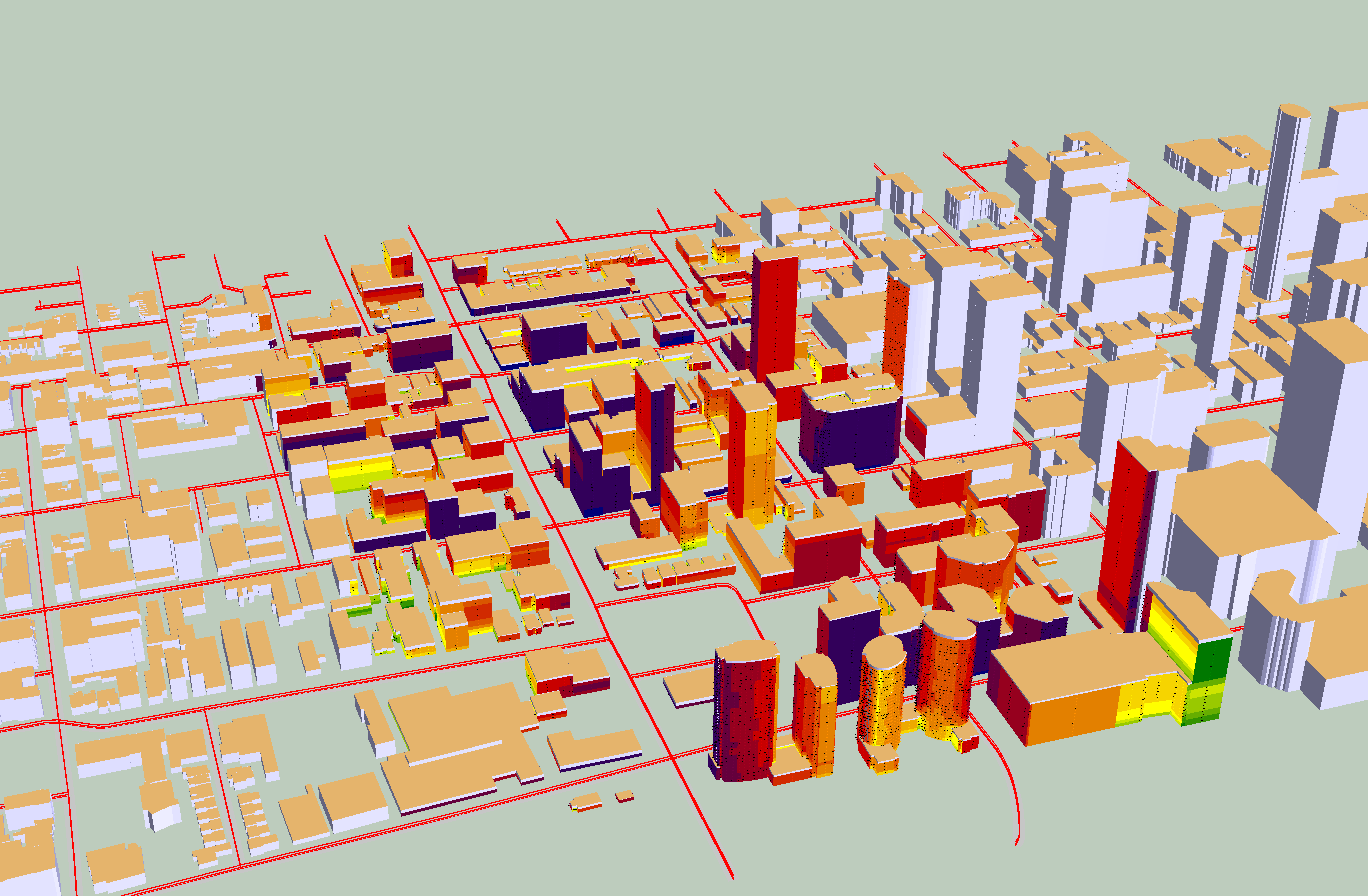 Creating a Noise Model and a Facade Noise Map of the King Street Area ...