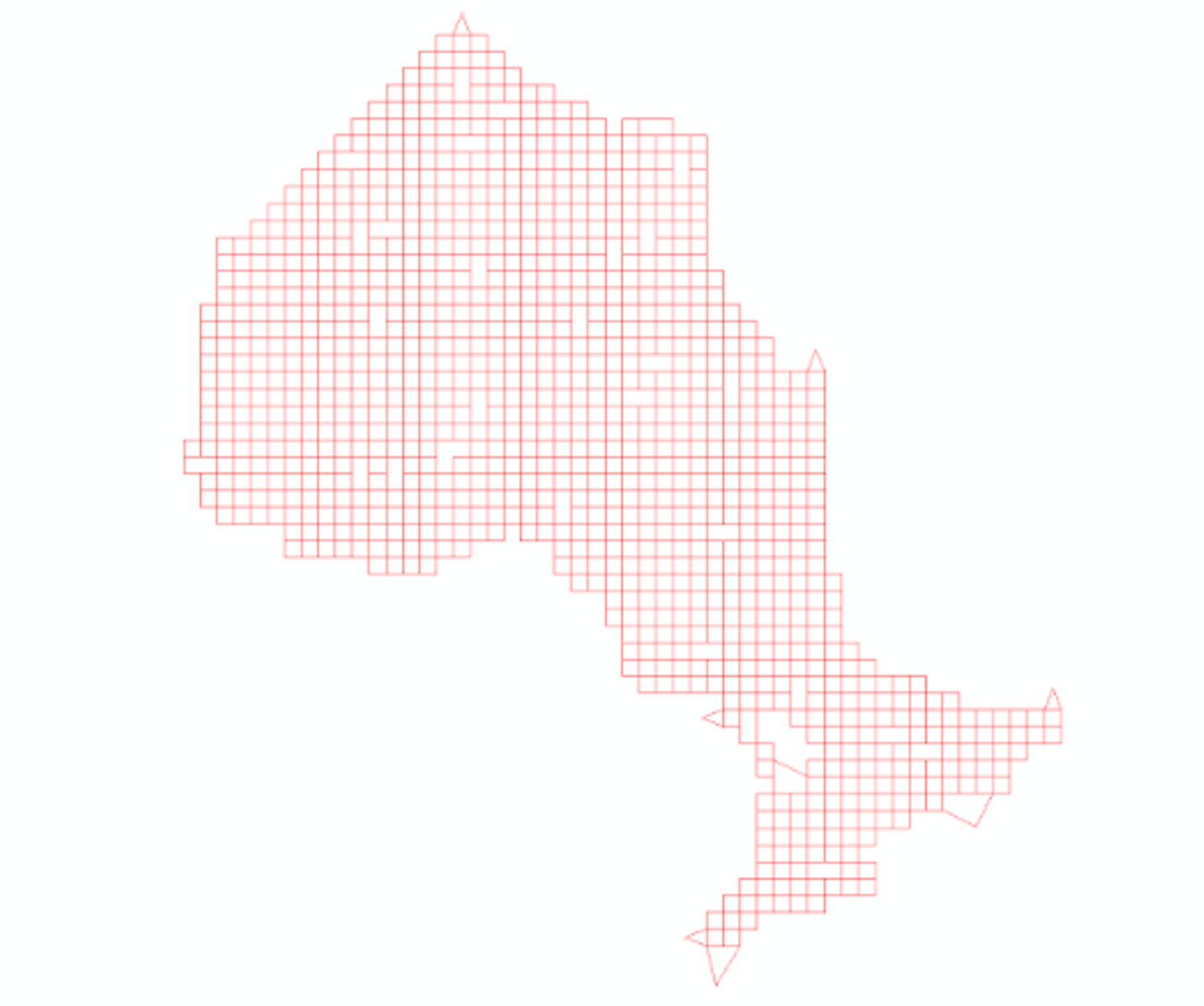 Using LEGO to create a physical 3D elevation model of Ontario – Master ...