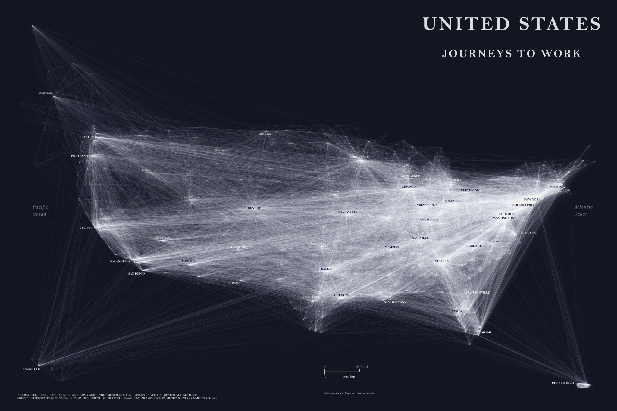Transportation Flow Mapping Using R – Master of Spatial Analysis – The Blog