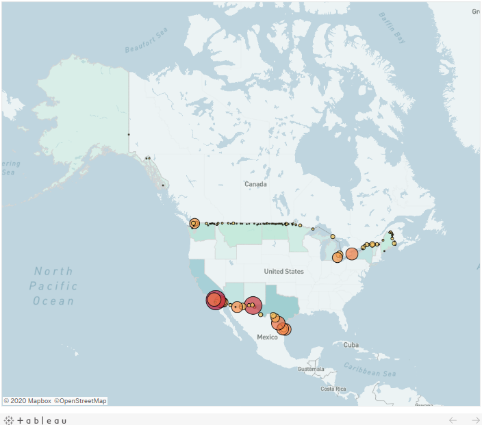 Interactive Map and Border Travels – Master of Spatial Analysis – The Blog