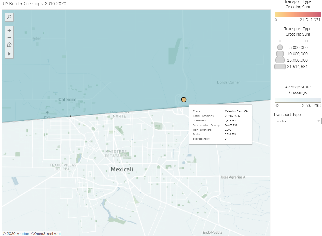 Interactive Map and Border Travels – Master of Spatial Analysis – The Blog