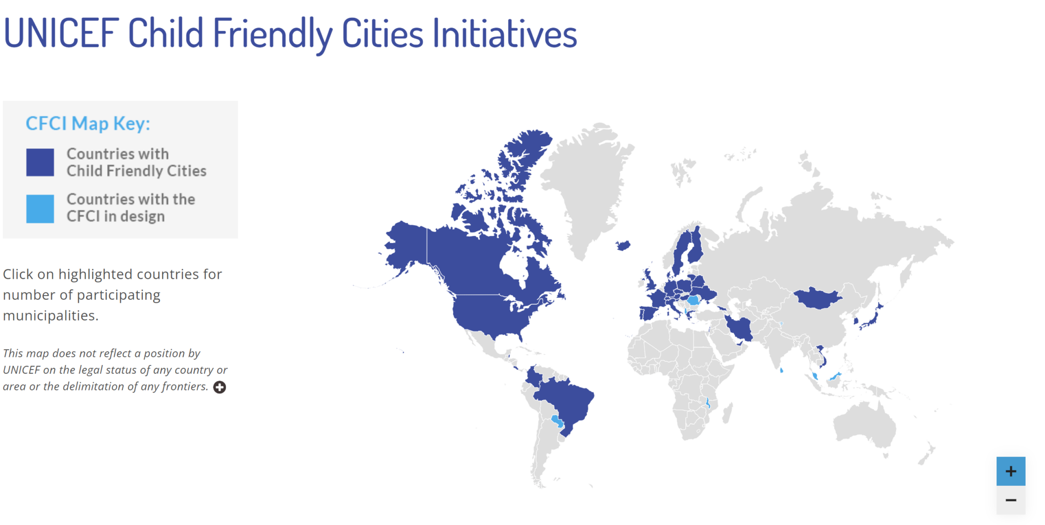 Mapping Child Friendly City Initiatives in Canada and in the World using ArcGIS StoryMaps ...