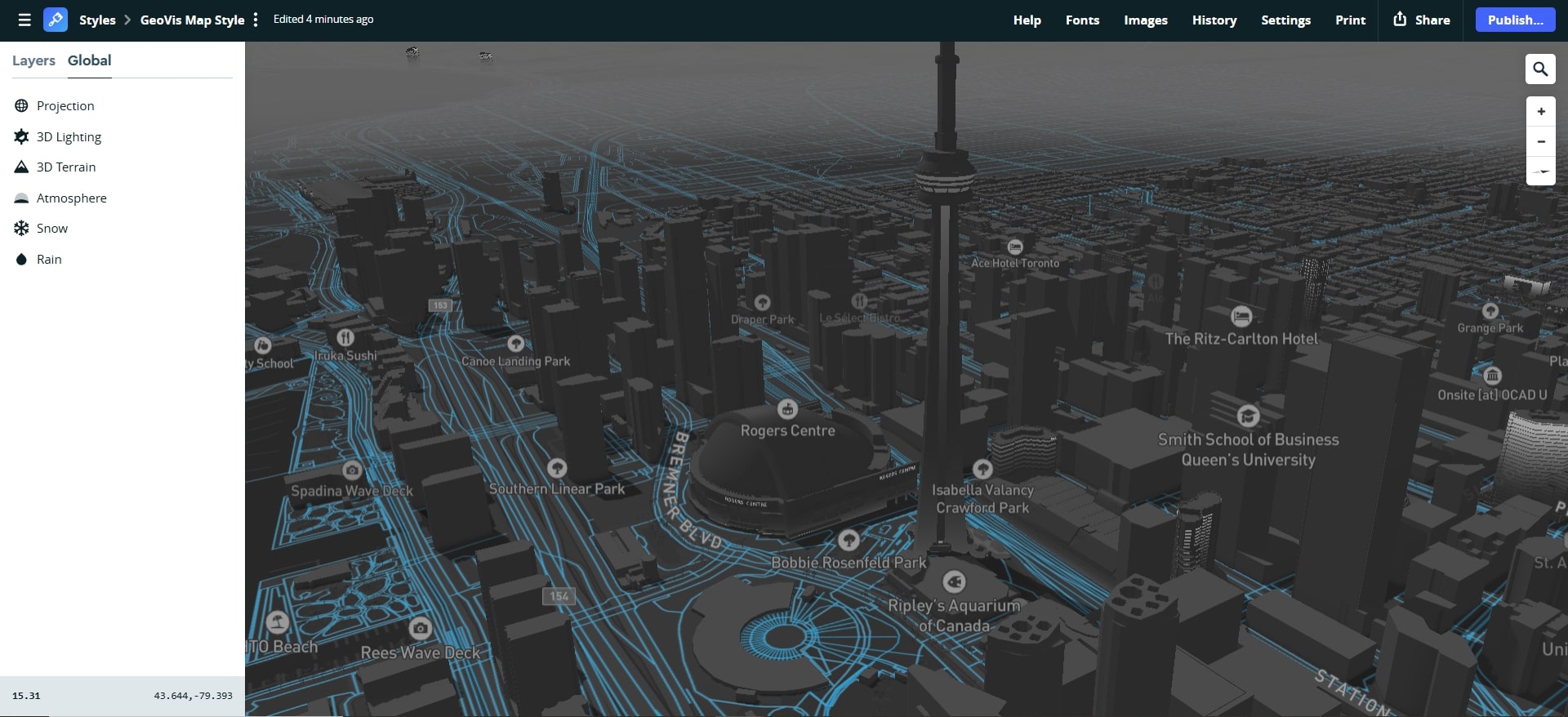 In Memoriam: A 3D Interactive Web Map of Toronto’s Decommissioned Speed ...