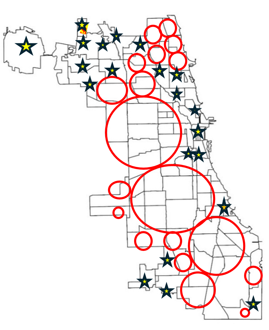 Demographics of Chicago Neighbourhoods and Gang Boundaries in 2024 ...